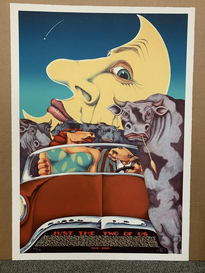 Markus Pierson Signed Limited Edition Lithograph Print,