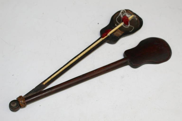 Chinese Scale In Bamboo Box