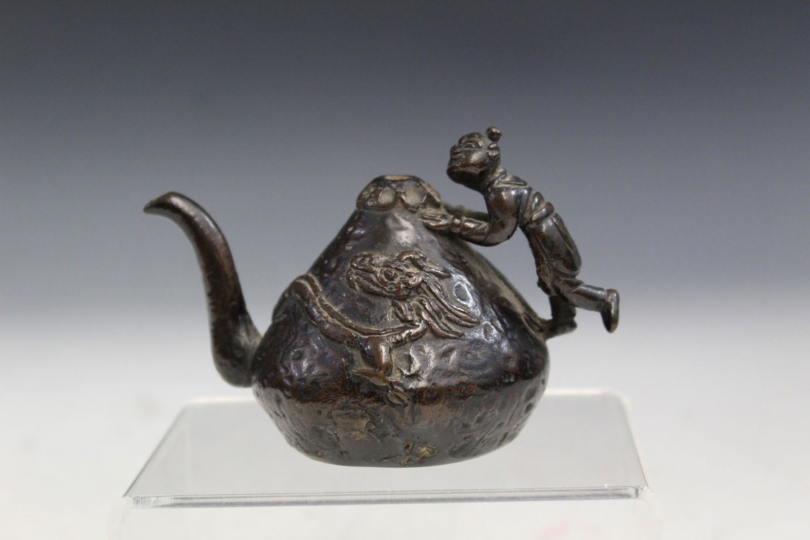 Chinese Bronze Water Dropper
