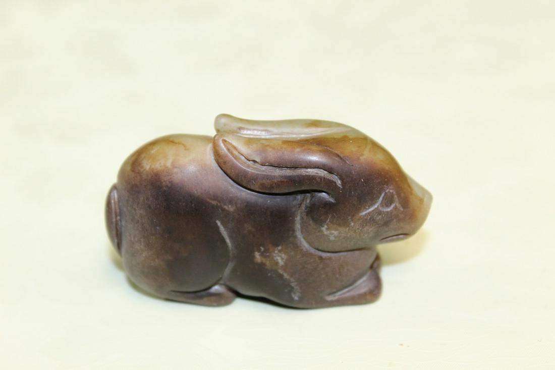 Chinese Jade Carving of a Rabbit - Sep 11, 2022 | Montgomery Auction in MD