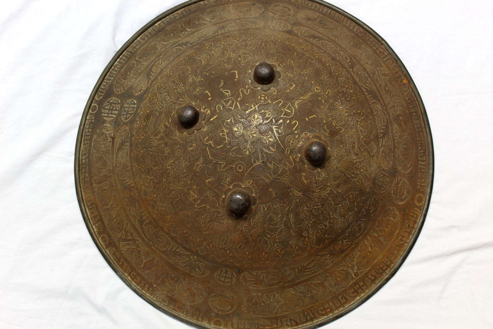 Antique Ornate Ottoman Shield.