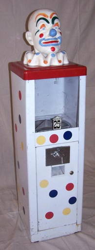 Clown Arcade Coin Op Vending Machine
