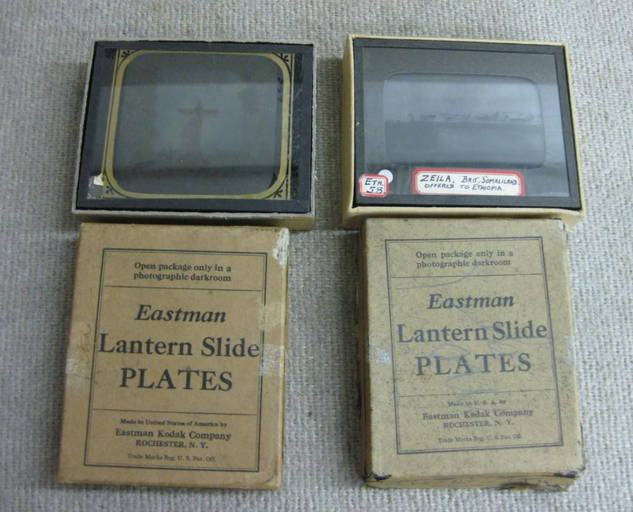 15 Eastman Lantern Slide Plates