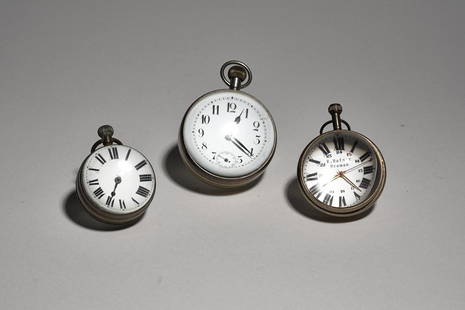 (2) Crystal Ball Clocks