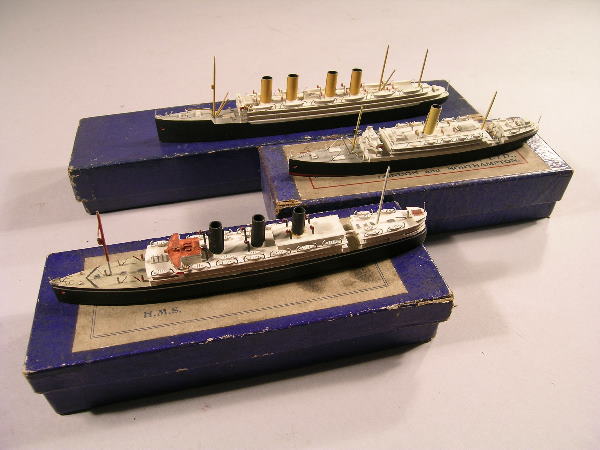 A Group Of Three Bassett Lowke Ships, The Ss Nald