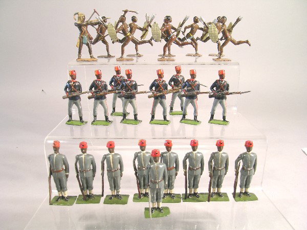 Britains Set No. 147, Zulus Of Africa, A Set Of E