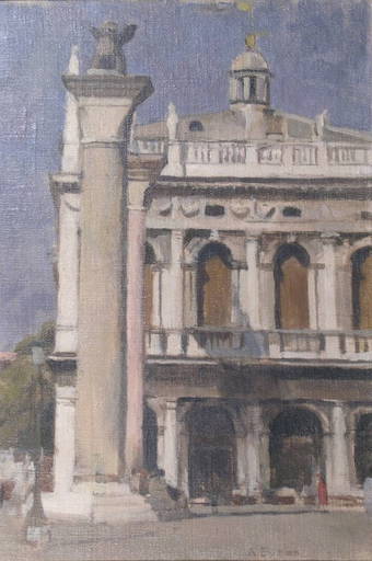 Anthony Eyton Ra (b. 1923), 'the Columns Of St Ma