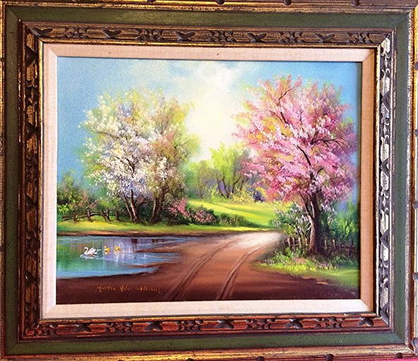 Martha Helen Williams Oil On Canvas, Signed