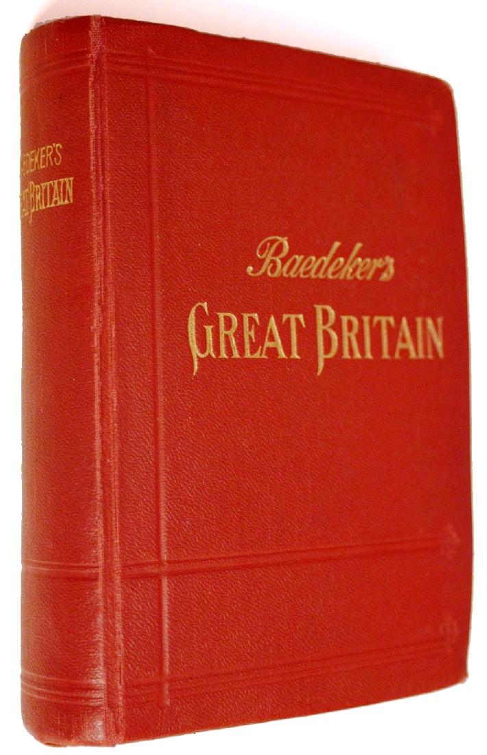 Karl Baedeker 1927 Travellers Handbook: Great Britain