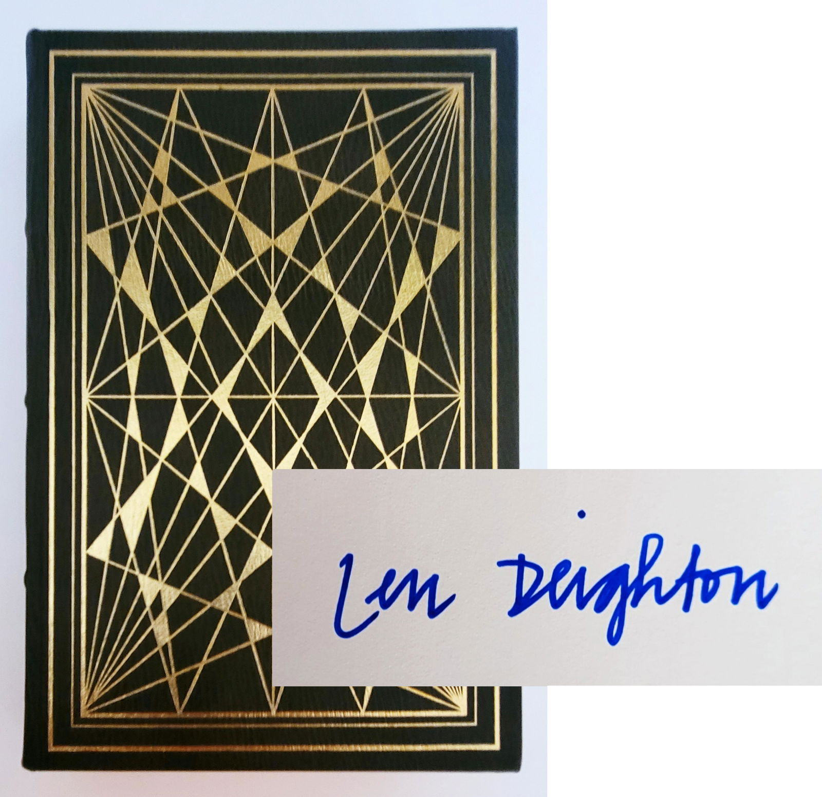 Len Deighton: Hope, 1996 Signed First Edition