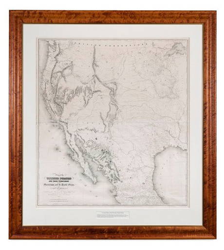 Corps Of Topographical Engineers. Map Of U.s.