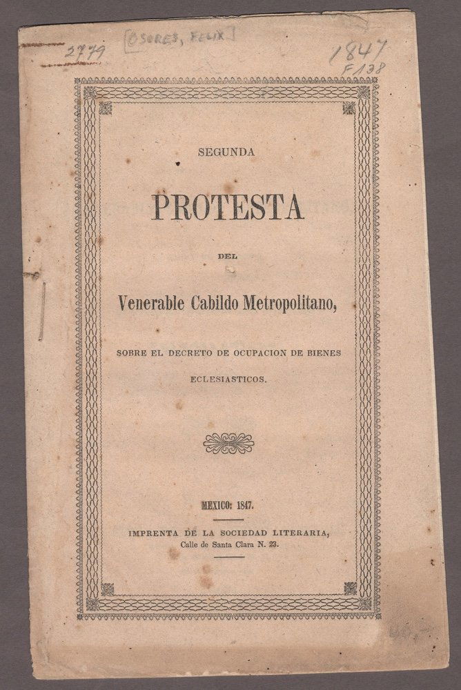 [catholic Church]. Catedral... Three Pamphlets...