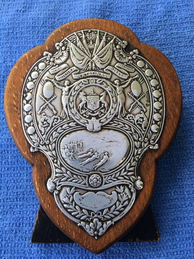 Sterling Silver Award Shield