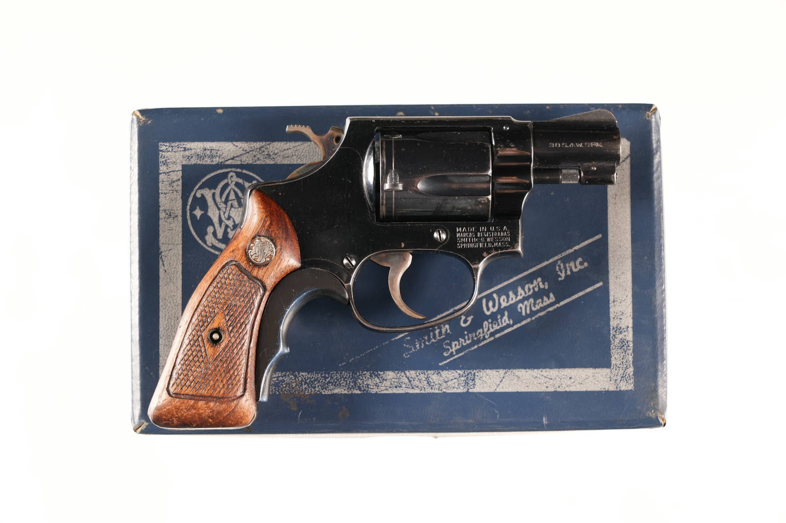 Smith & Wesson 36 Nypd Revolver .38 S&w Spl Auction