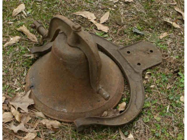 2018: Cast Iron Dinner Bell - Clapper & Yoke Included!