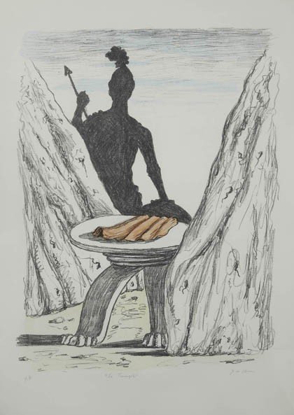 Il Termopili 1970 By Giorgio De Chirico