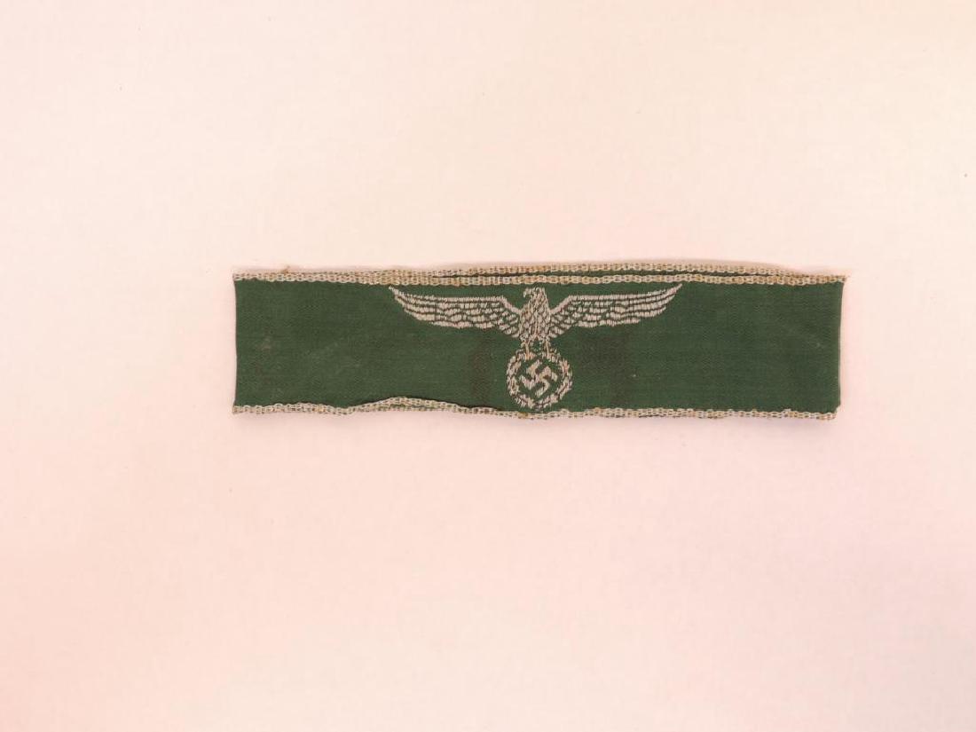 Ww2 German Custom's Official Cuff Title