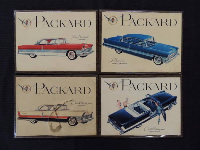 Group Of 4 Vintage Packard Advertising Dealership