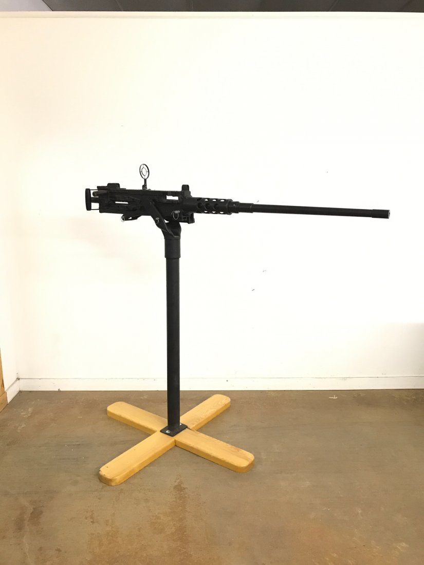 M2 .50 cal. Machine gun Replica with stand - Nov 12, 2017 | Matthew ...