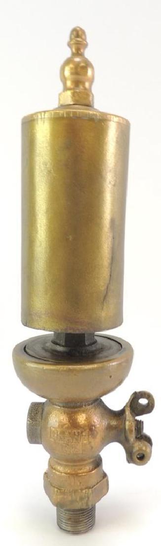 Antique Crane 125 Single Valve Brass Steam Whistle