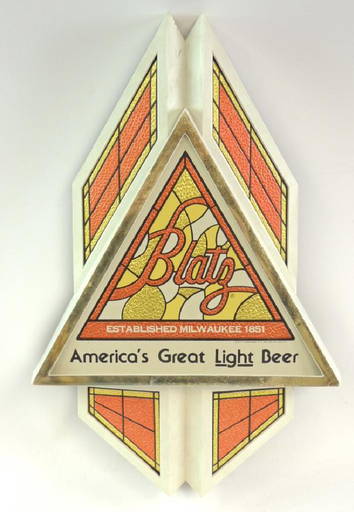 Vintage Blatz Advertising Beer Sign