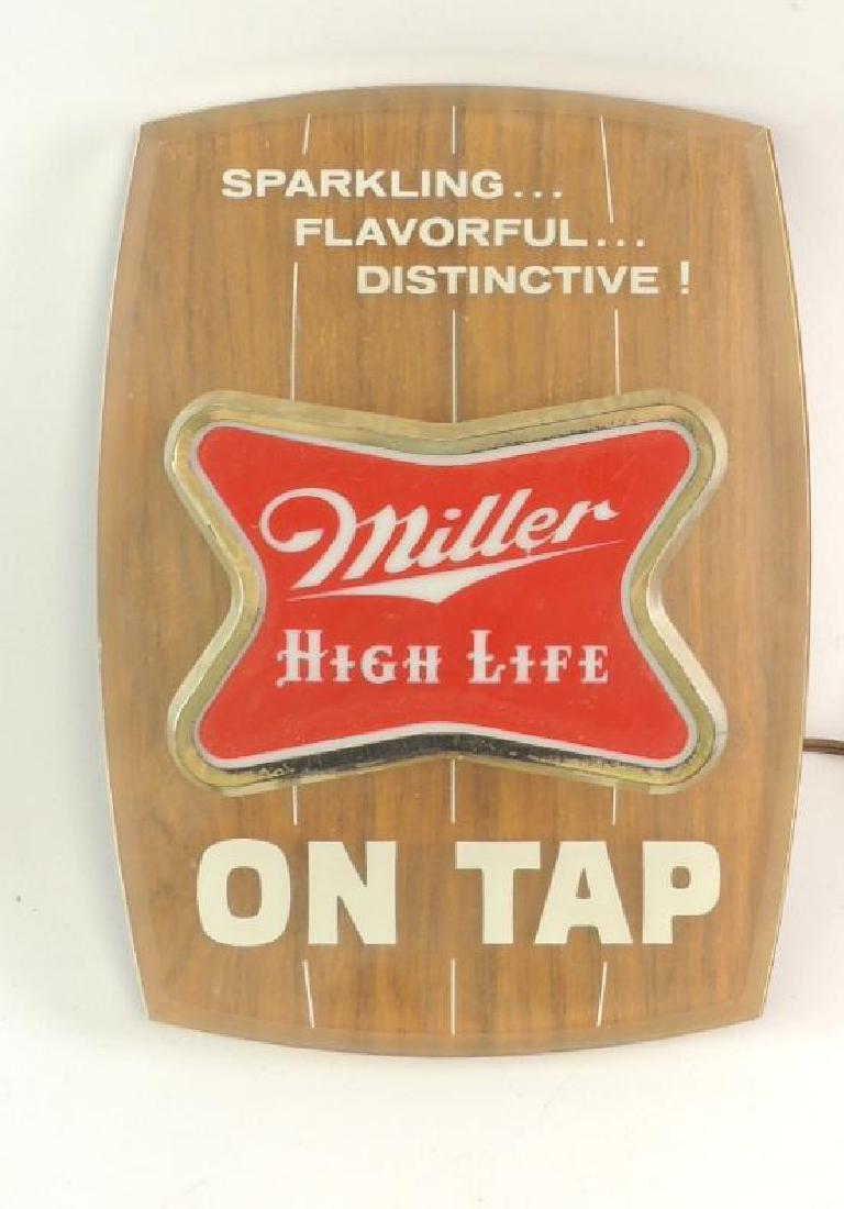 Miller High Life Pool Table Light