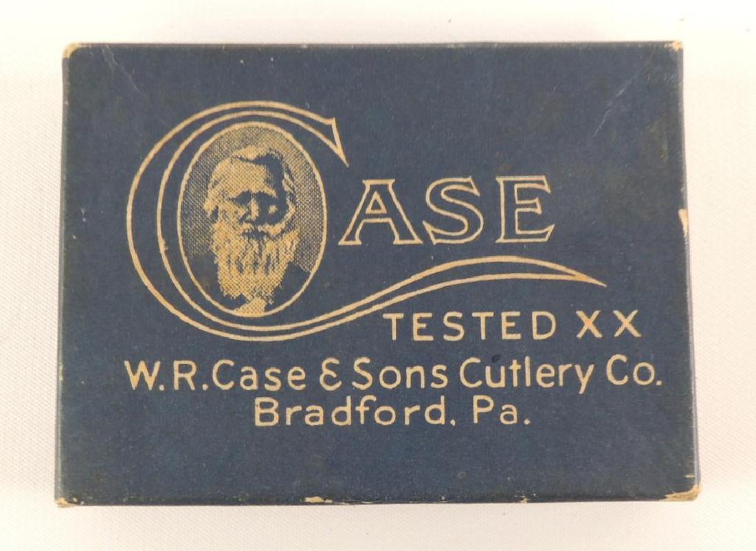 Vintage Blue W.r. Case Tested Xx Knife Box