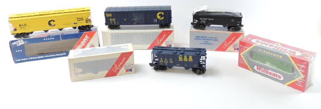 Group Of 4 Quality Craft By Weaver O Scale Train Cars