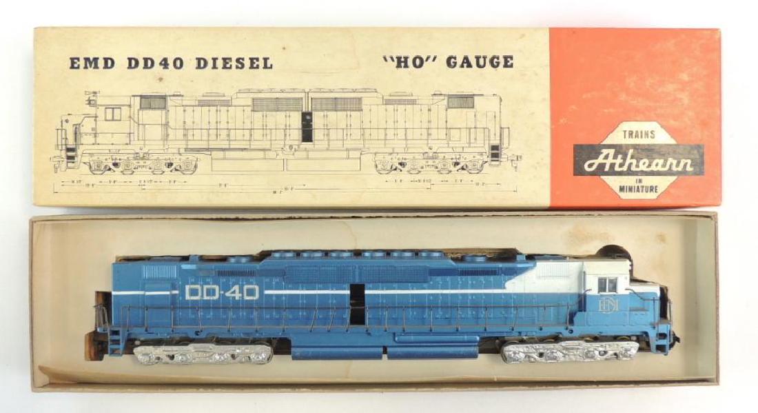 Vintage Athearns Ho Scale Emd Dd40 Diesel Locomotive