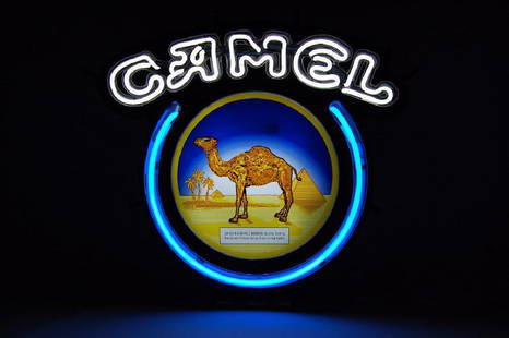 Joe Camel Neon Sign