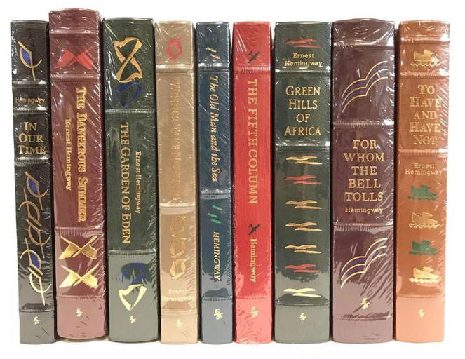 The Easton Press The Complete Works Of Ernest Hemingway