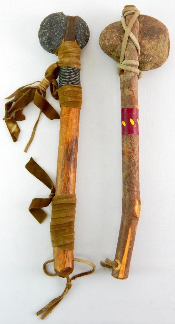 Lot of 2 : Stone War Clubs - Sep 08, 2018 | Matthew Bullock Auctioneers ...