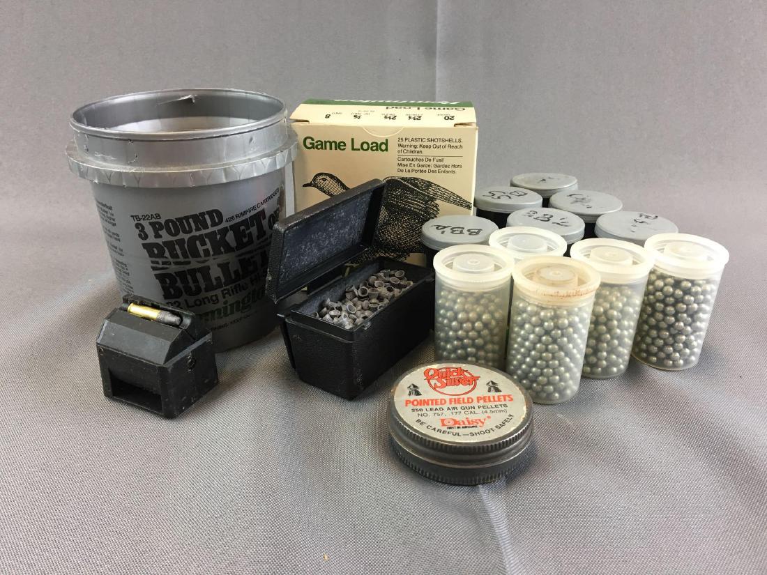 Lot Of Bbs, Bullets, Plastic Shotshells