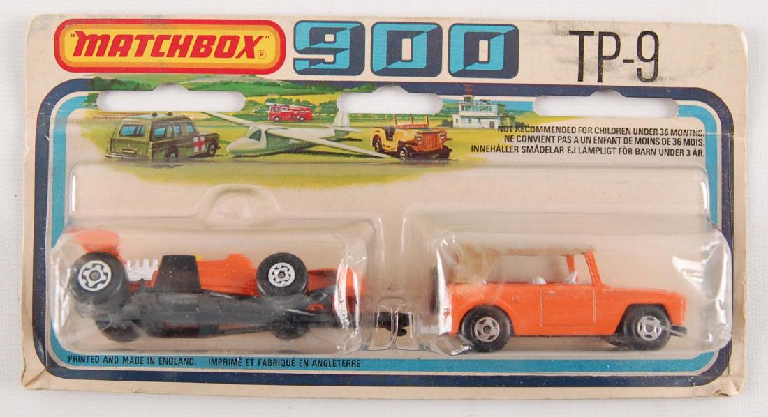 Matchbox 900 Tp 9 Field Car And Orange Team Matchbox