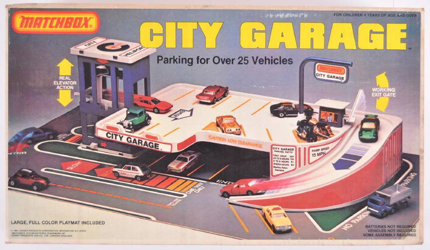 Matchbox City Garage Playset in Original Box - May 04, 2019 | Matthew ...