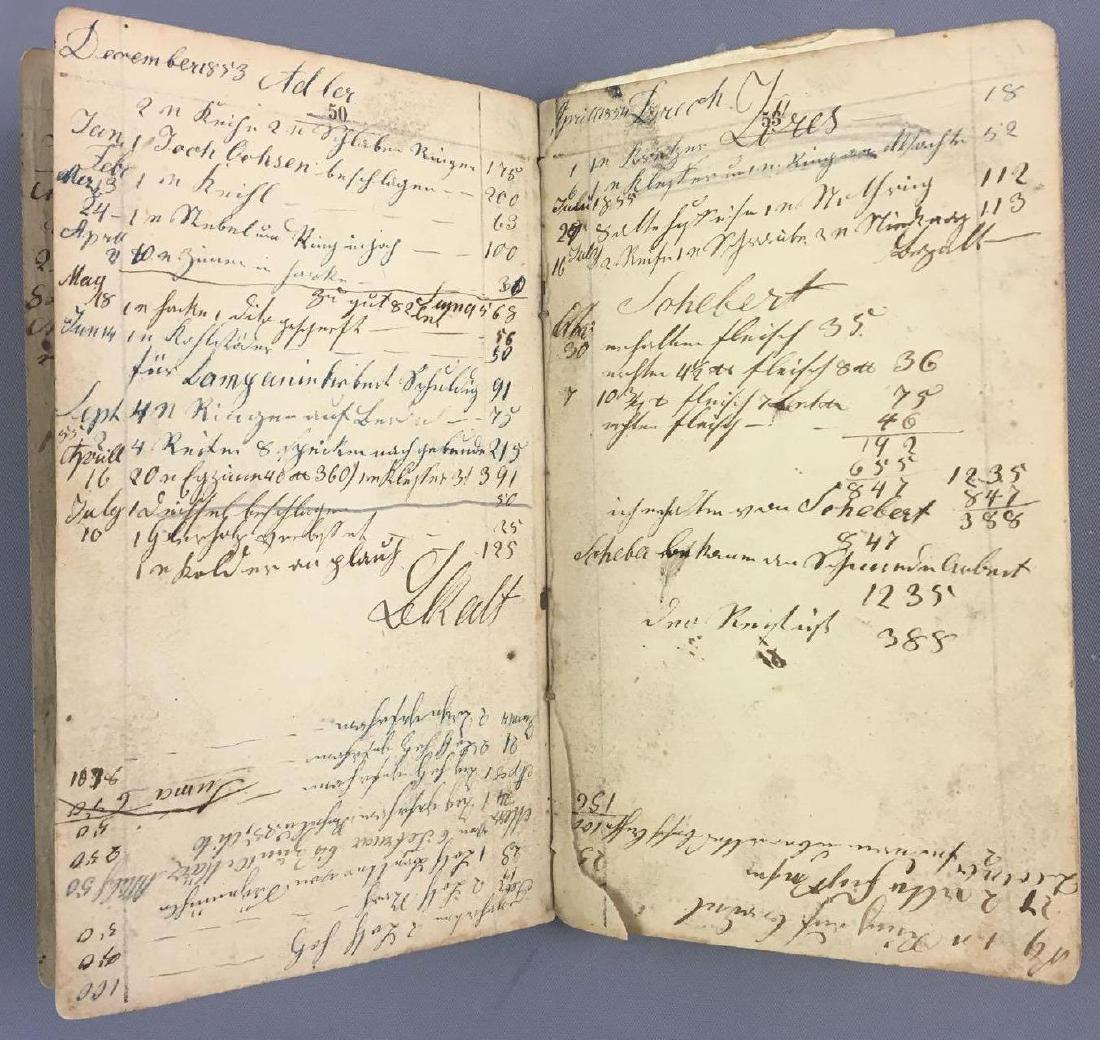 Antique Ship Captains Log Book