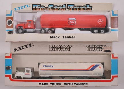 Sinclair Die Cast Ertl Semi Truck And Tanker
