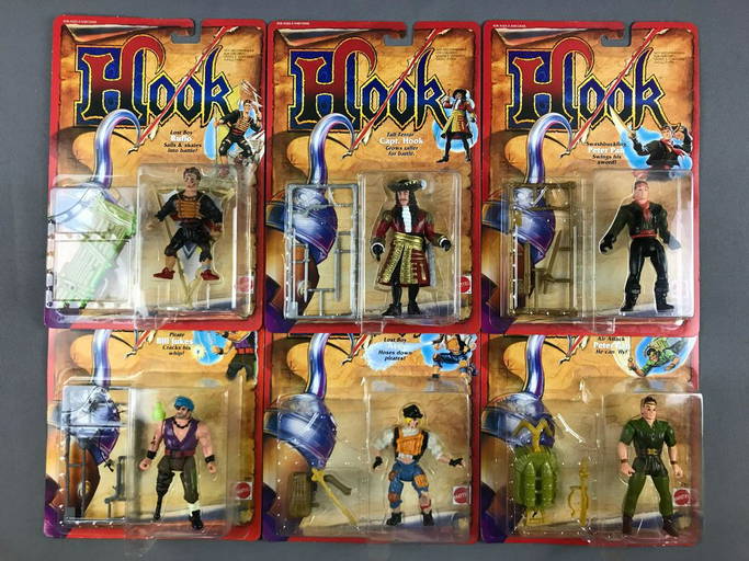 Group of 6 Hook action figures in original packaging - Aug 25, 2019 ...