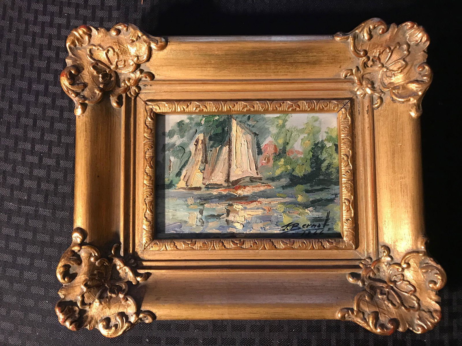 Artist signed oil painting on board Jose Bernal - Nov 24, 2019 ...