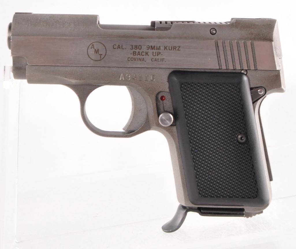 AMT .380 Cal. Semi Auto Back Up Pistol with holster - Nov 29, 2019 ...