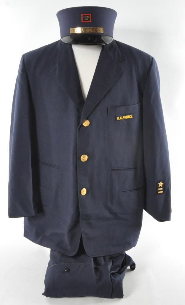 Vintage Burlington Route Train Conductors Uniform With