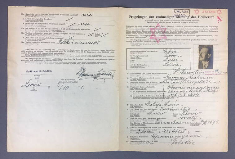 Judaic Nazi Authorization Document