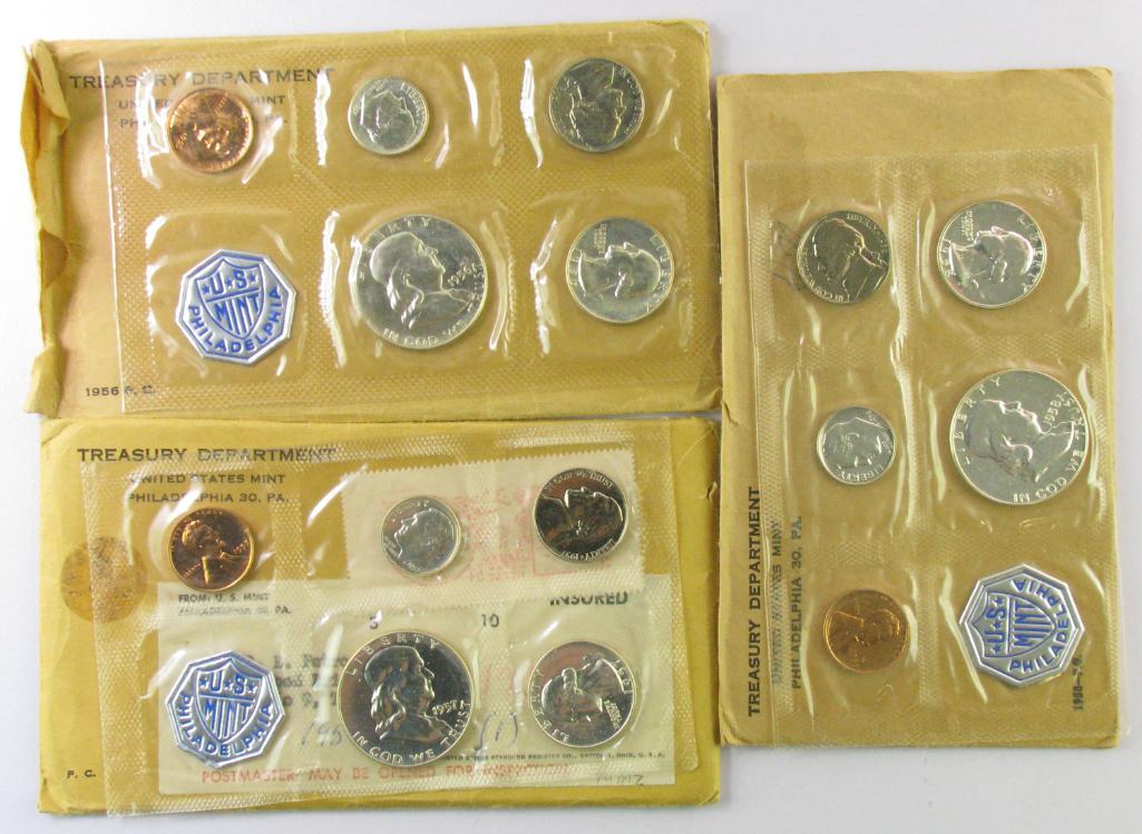 Group Of (3) U.s. Proof Sets.