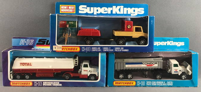 18 Matchbox Super Rigs