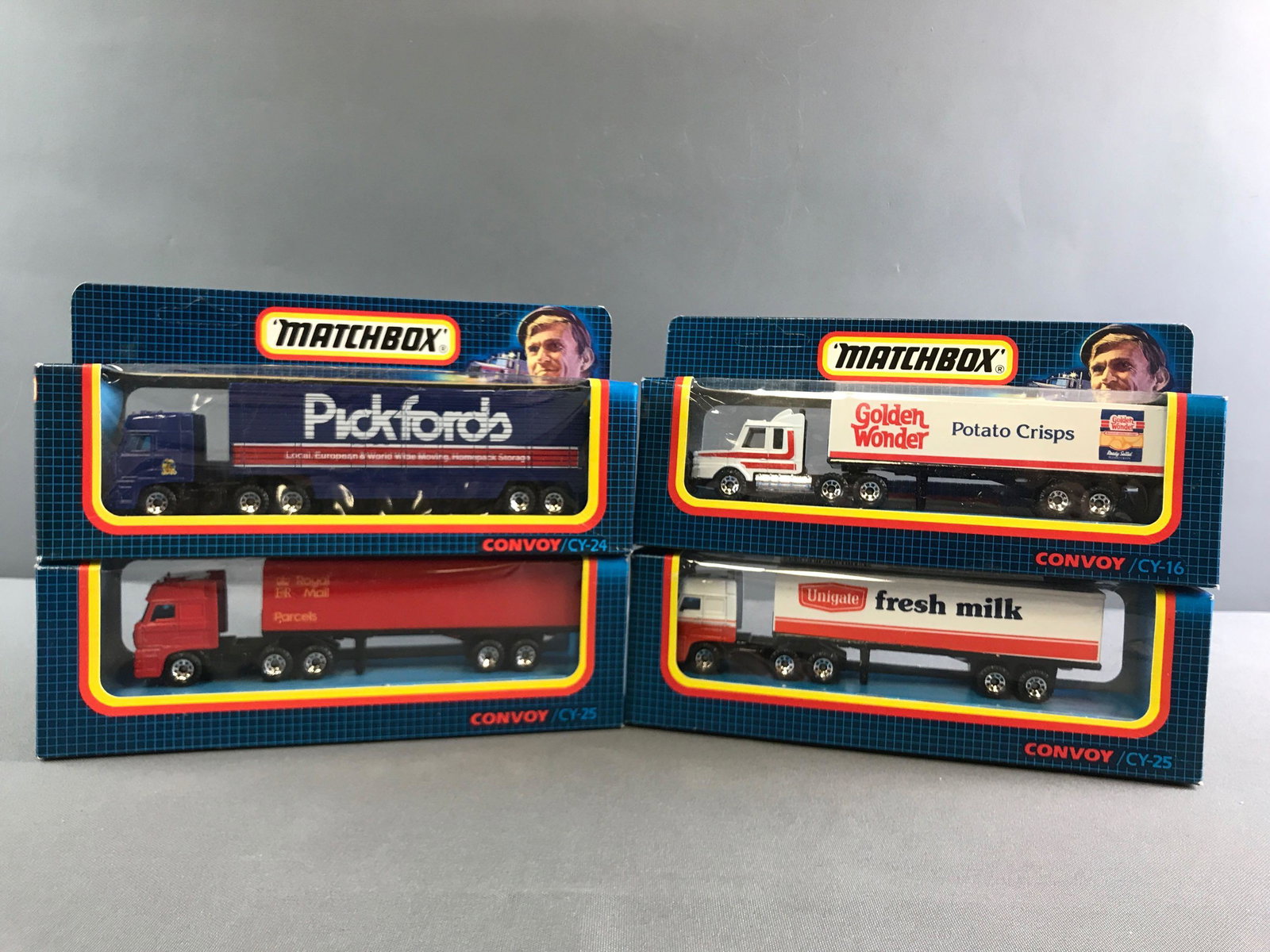 Group of 4 Matchbox Convoy Die Cast Trucks In Original - Jan 04, 2020 ...
