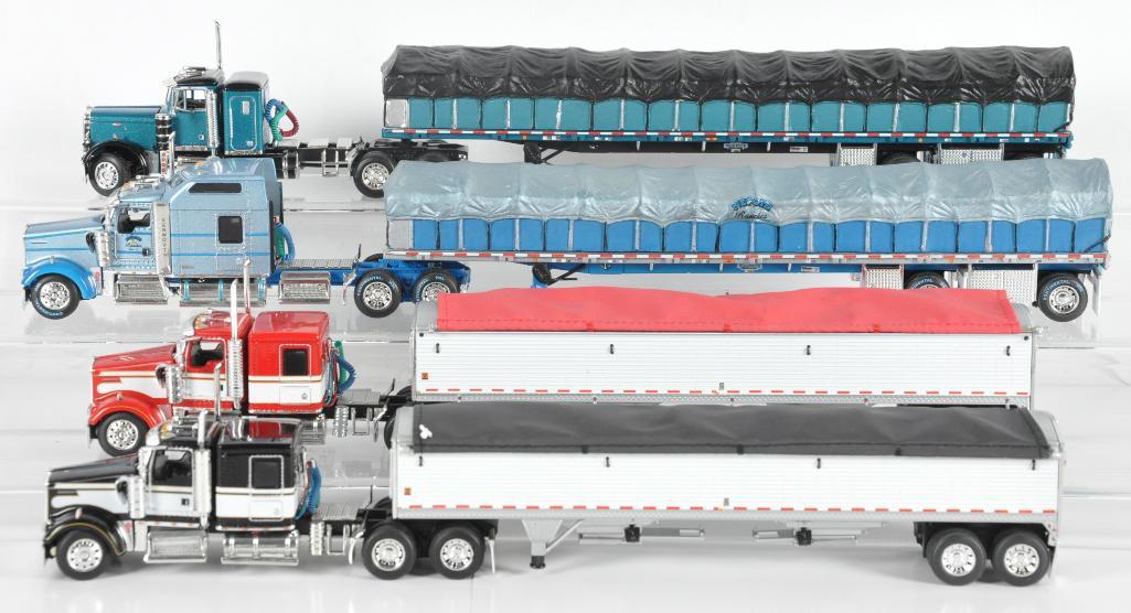 Group of 4 DCP Die-Cast Semi Trucks with Trailers - Jan 25, 2020 ...