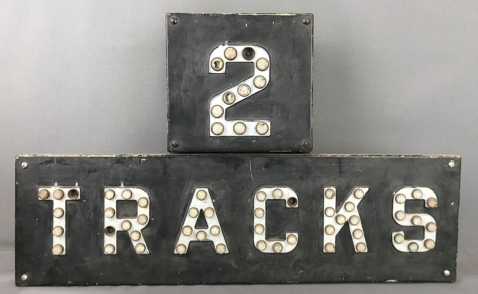 Vintage Railroad 2 Tracks Cats Eye reflector sign - Jan 19, 2020 ...
