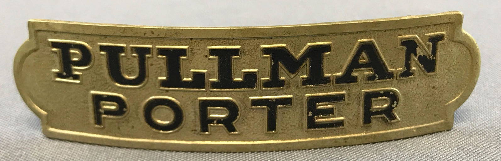 Vintage Pullman Porter Hat Badge