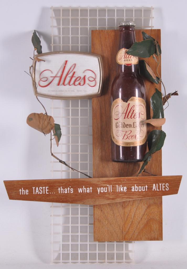 Vintage Altes Advertising Beer Sign - Mar 15, 2020 | Matthew Bullock ...