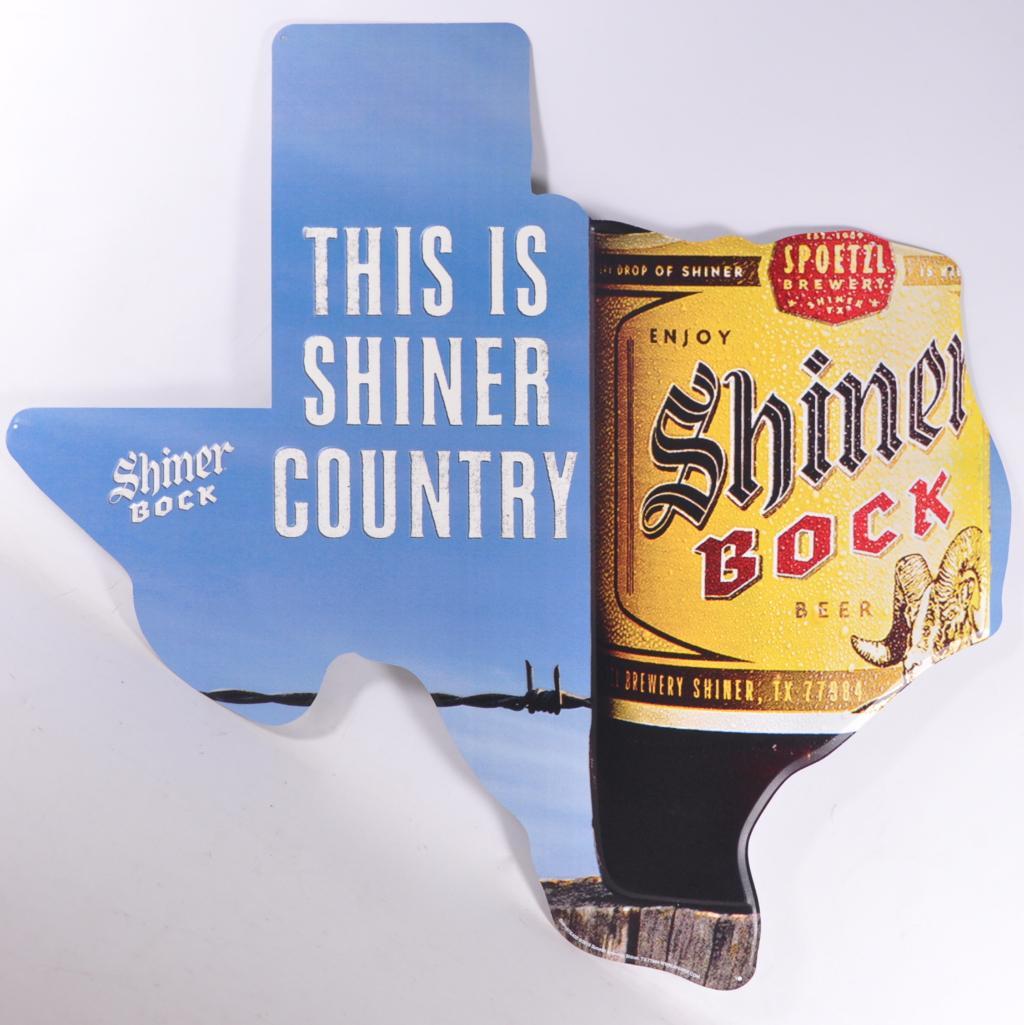 Modern Shiner Bock Beer "Texas" Advertising Metal Sign - Mar 15, 2020 ...